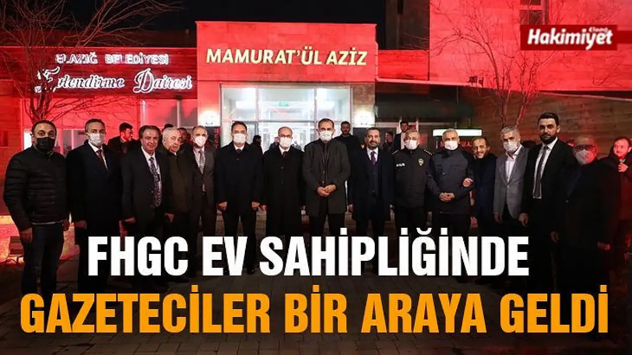FHGC Ev Sahipliğinde Gazeteciler Bir Araya Geldi