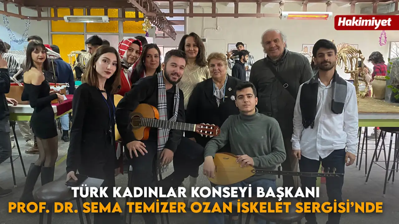 Türk Kadınlar Konseyi Başkanı Prof. Dr. Sema Temizer Ozan İskelet ...