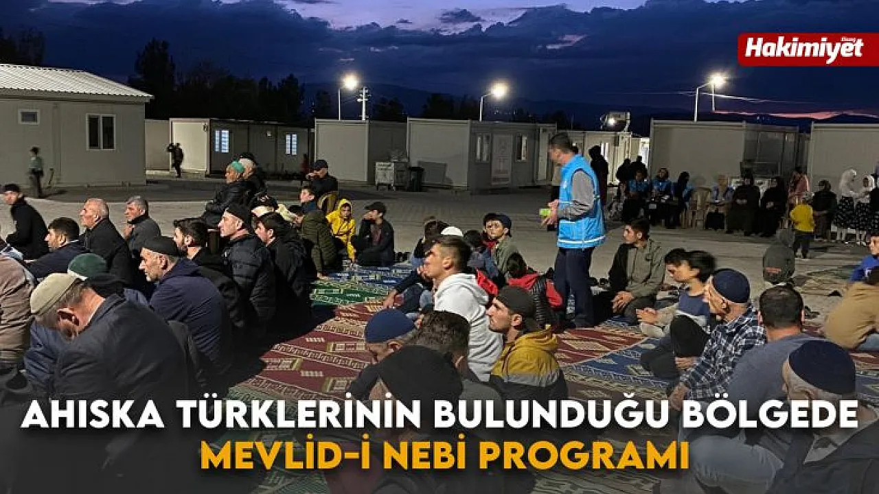 Ahıska Türklerinin Bulunduğu Bölgede Mevlid-İ Nebi Programı