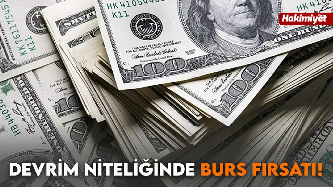 Devrim Niteliğinde Burs Fırsatı!